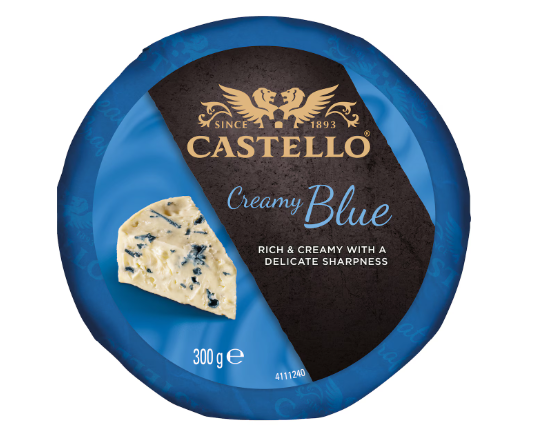 Blue Castello 300g wheel – theosdeli